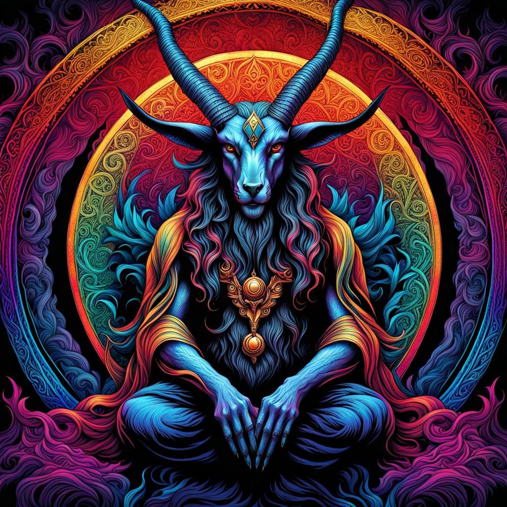 baphomet - AI Generated Artwork - NightCafe Creator