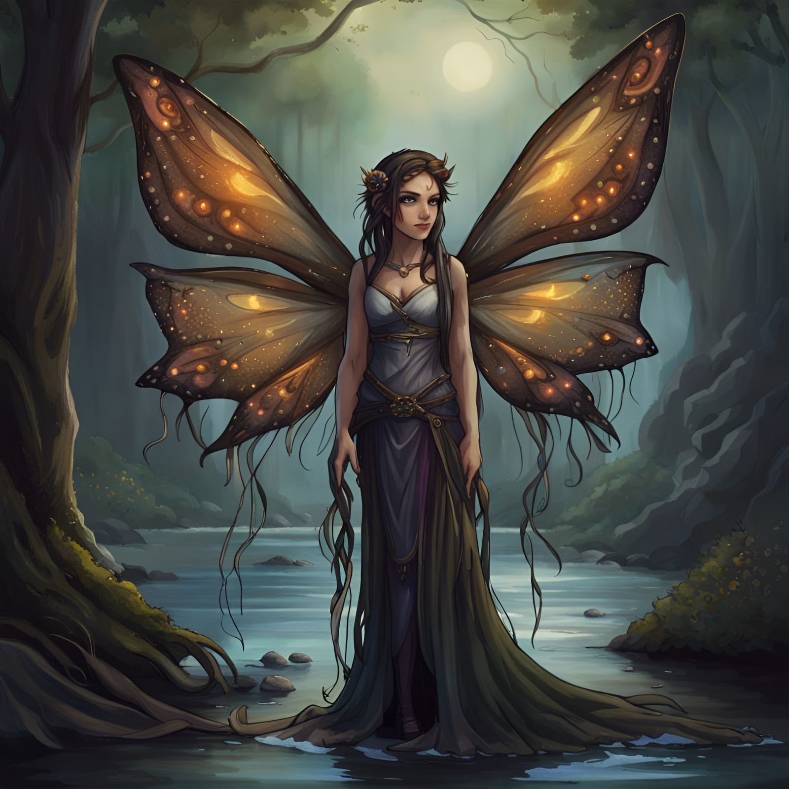 River Fae - AI Generated Artwork - NightCafe Creator