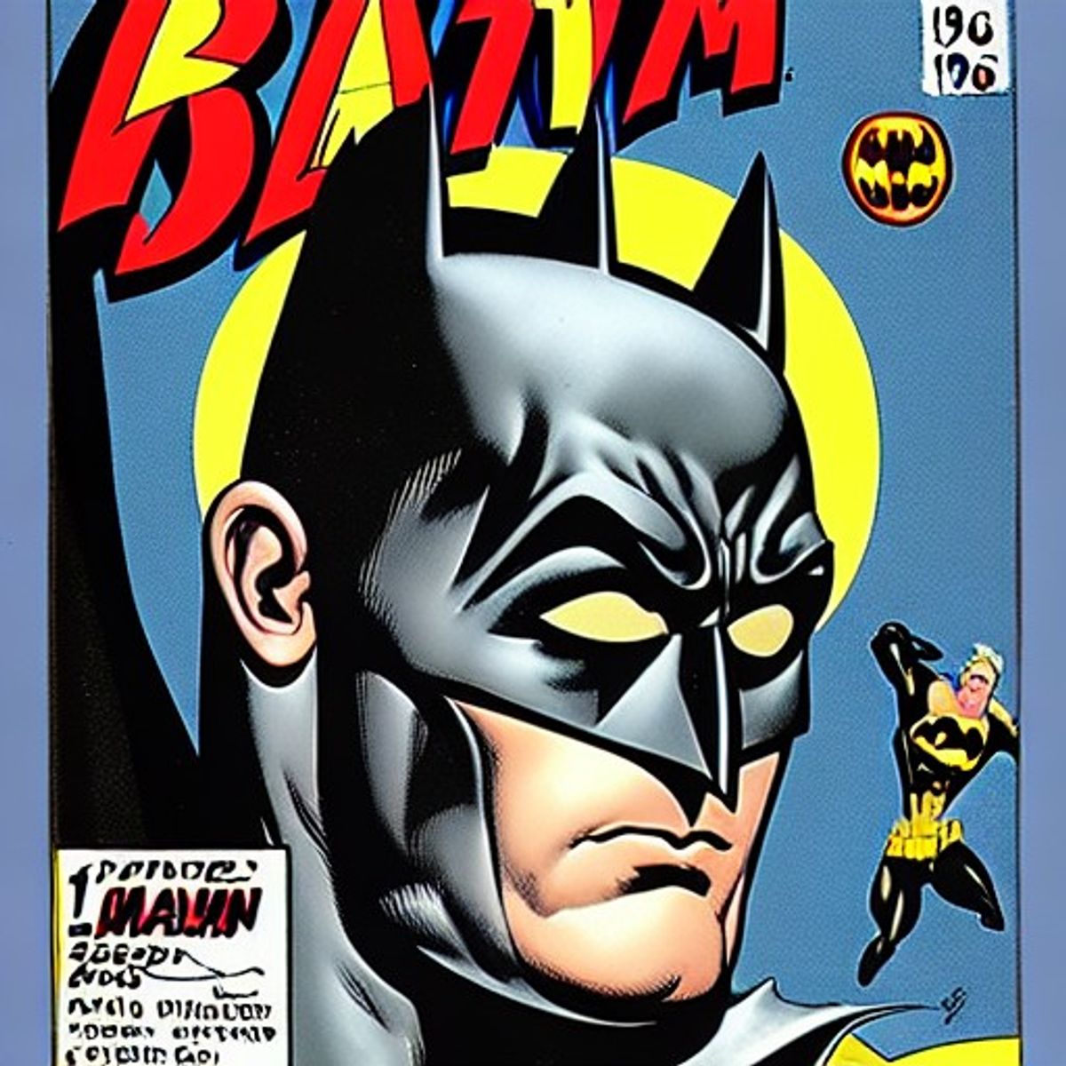 Batman 1966, portrait - AI Generated Artwork - NightCafe Creator