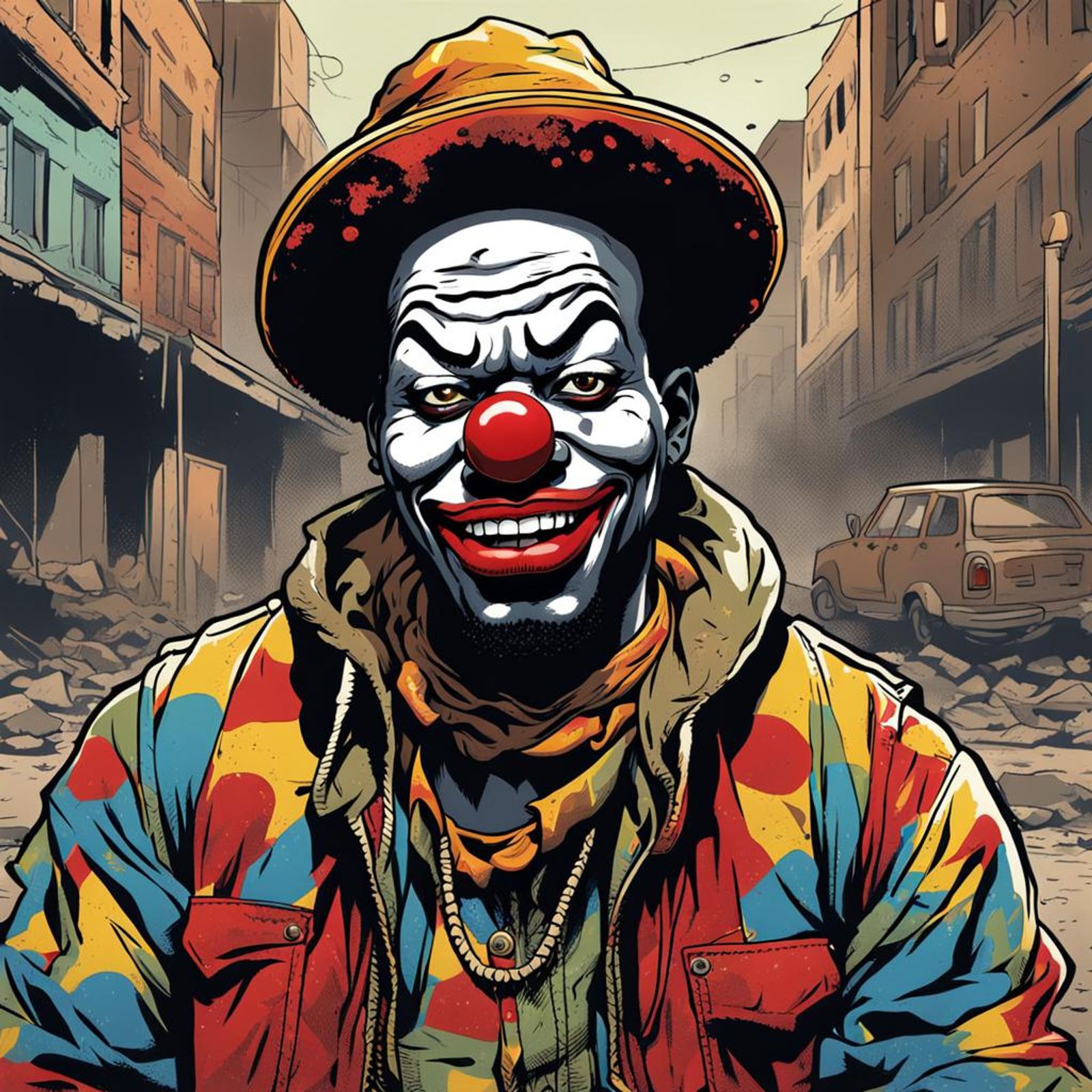 Jesticles: A supervillain street jester from the Adventures of BJ Man ...