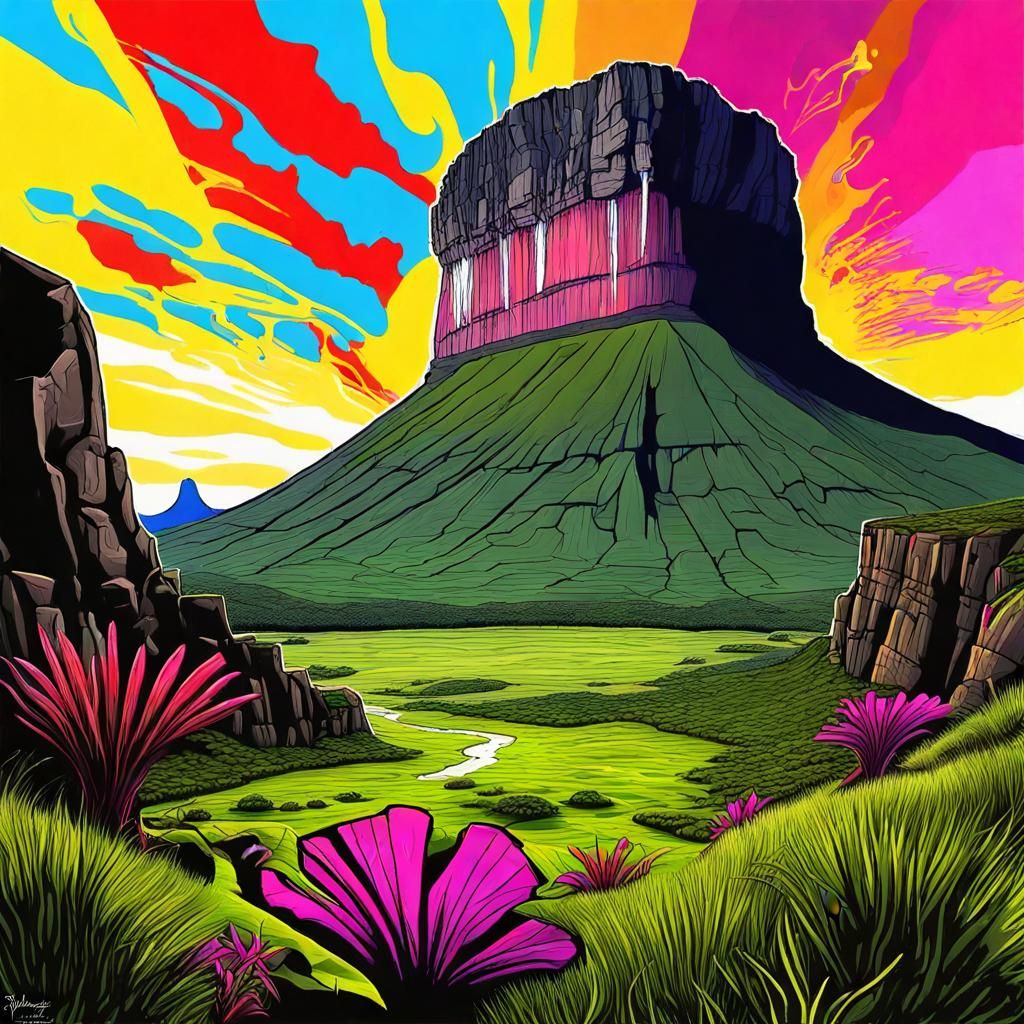 Mount Roraima - AI Generated Artwork - NightCafe Creator