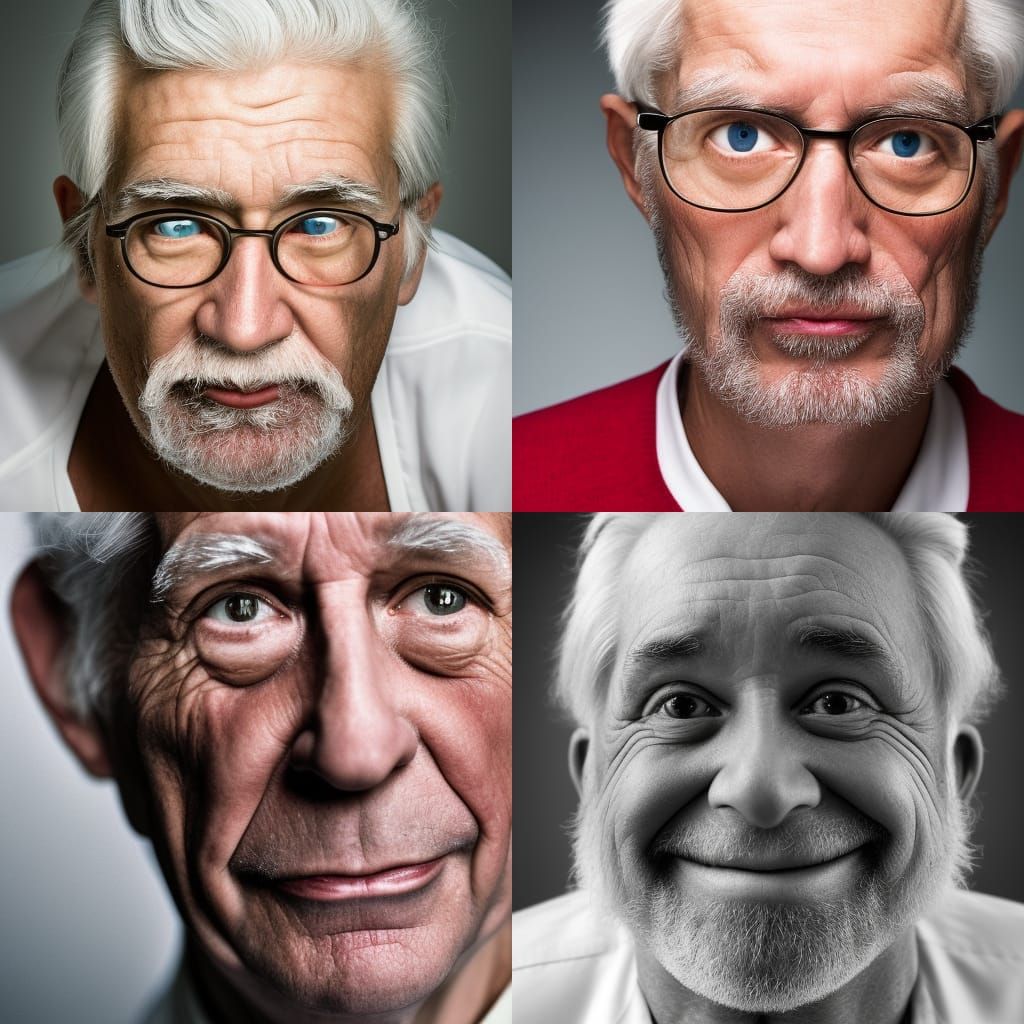 old man - AI Generated Artwork - NightCafe Creator