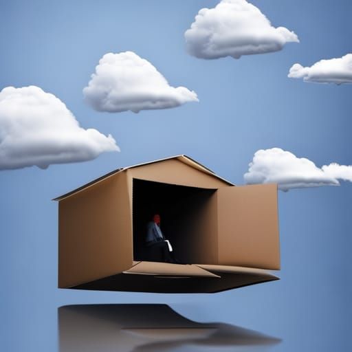 surreal concept of a box - AI Generated Artwork - NightCafe Creator