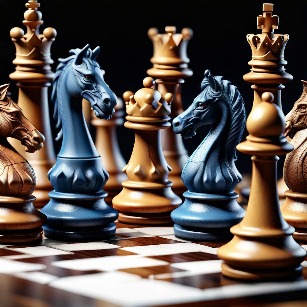 Playing with chess prompts - AI Generated Artwork - NightCafe Creator