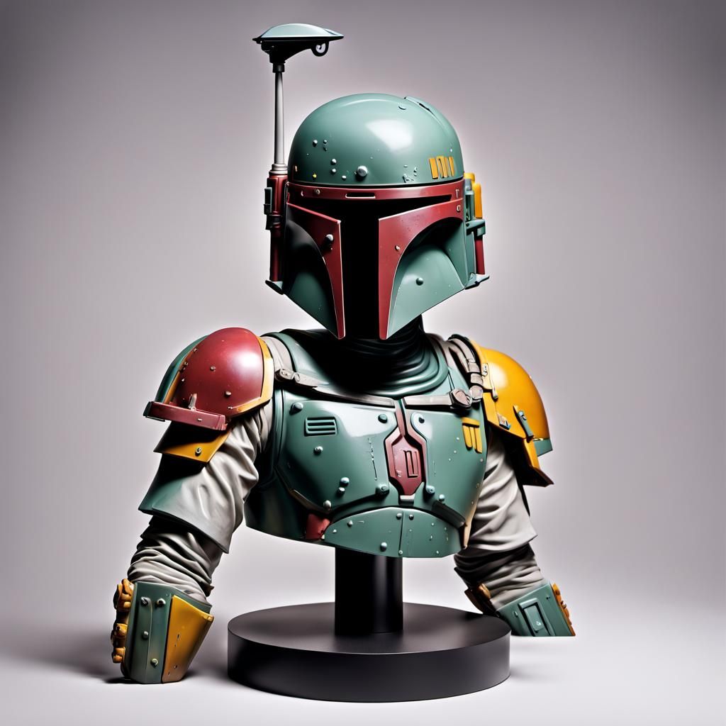 “Bobble Fett” - AI Generated Artwork - NightCafe Creator