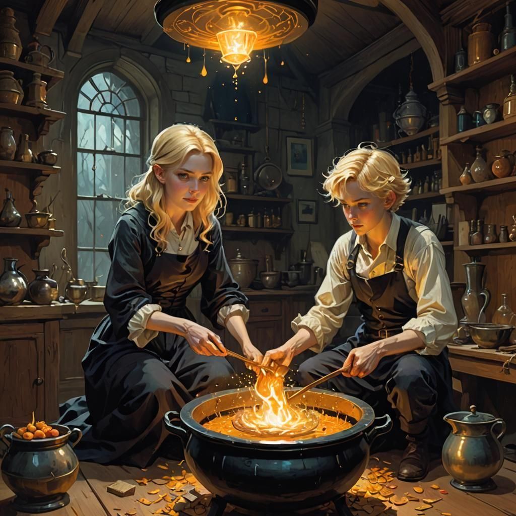 Let's Play Master And Apprentice - AI Generated Artwork - NightCafe Creator