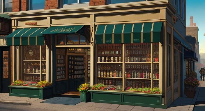 Neighborhood Storefronts - Comic Book Storefronts in Perfect...