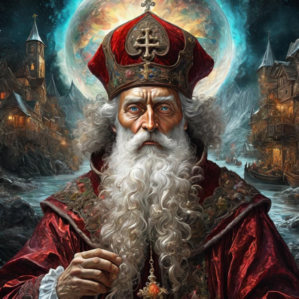 St Nicholas - AI Generated Artwork - NightCafe Creator