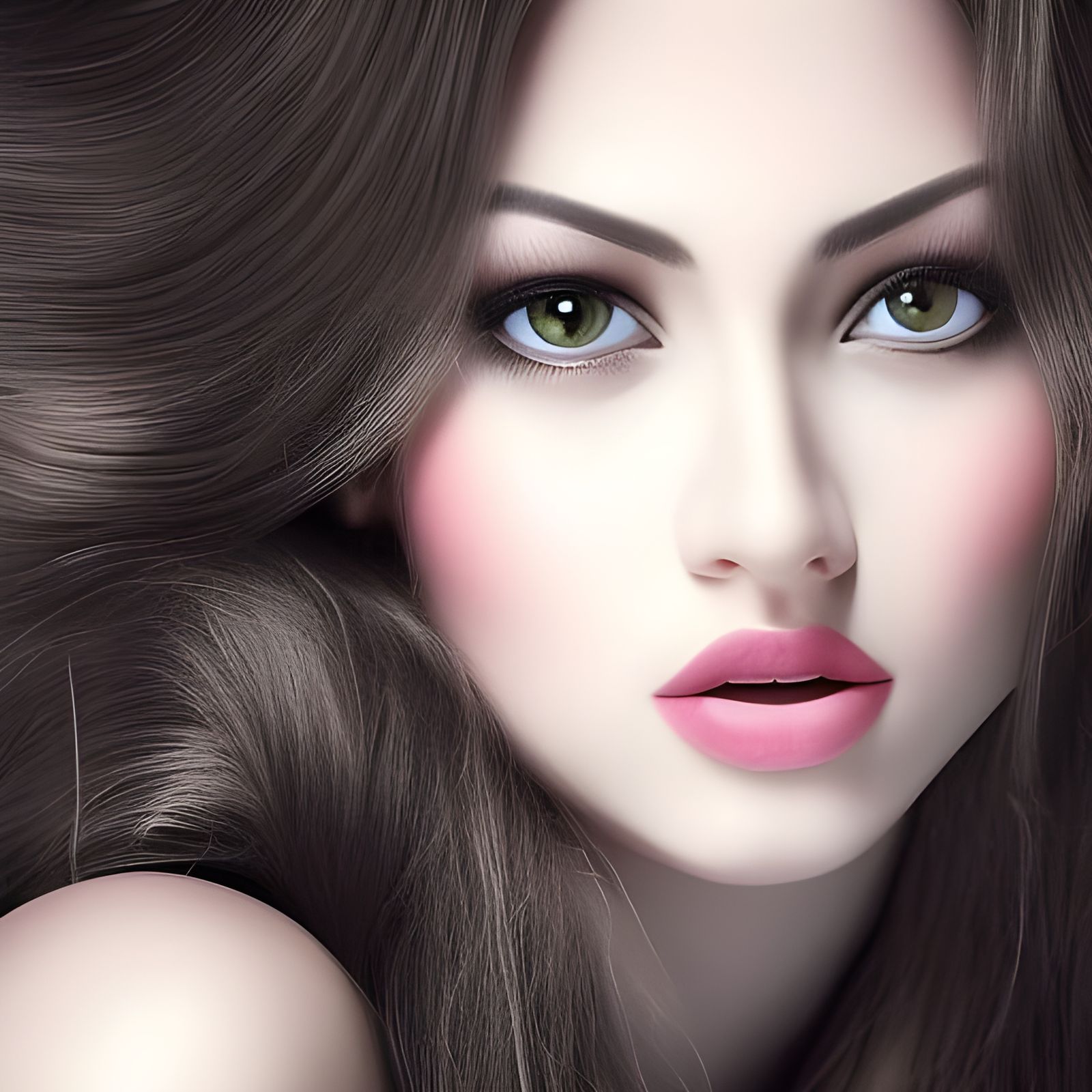 Gorgeous woman realistic - AI Generated Artwork - NightCafe Creator