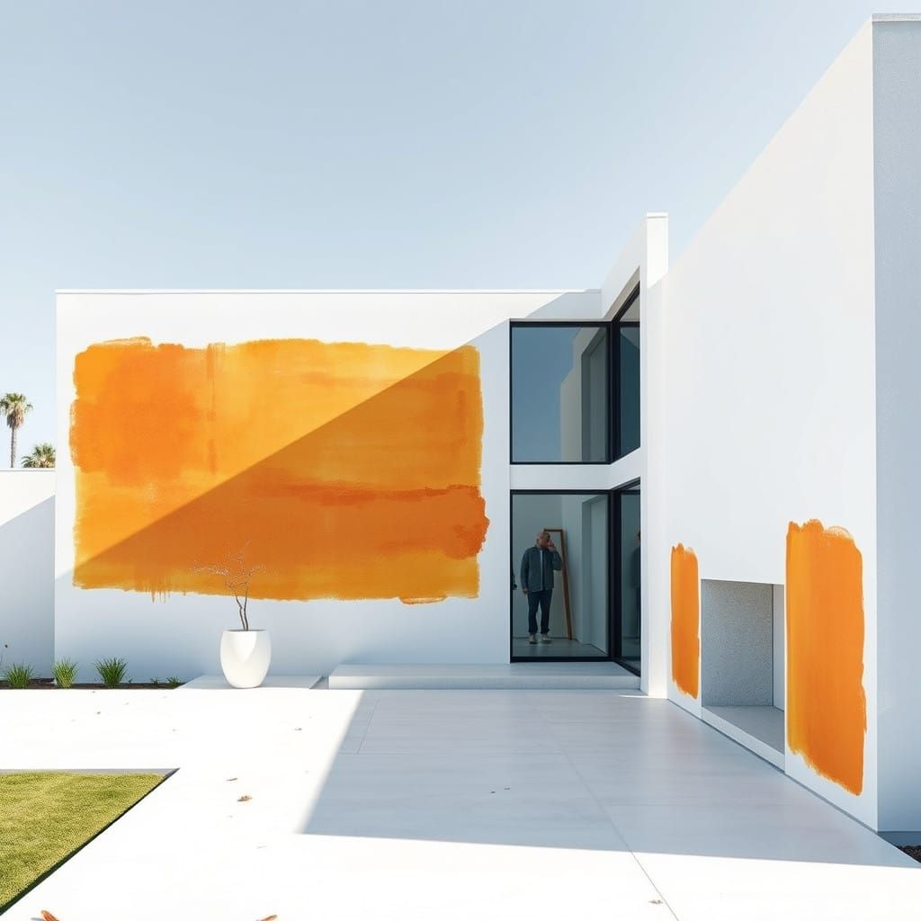 Mark Rothko intervened by painting my house without warning