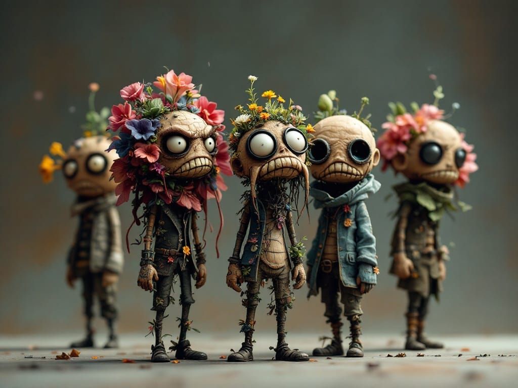 Euphemystic Chiral Pessimystic Grumpy Stick-Figure Guys