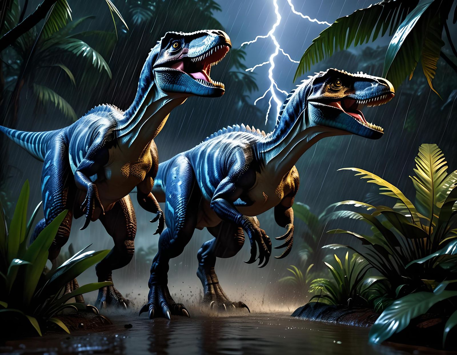 Night Hunt - AI Generated Artwork - NightCafe Creator