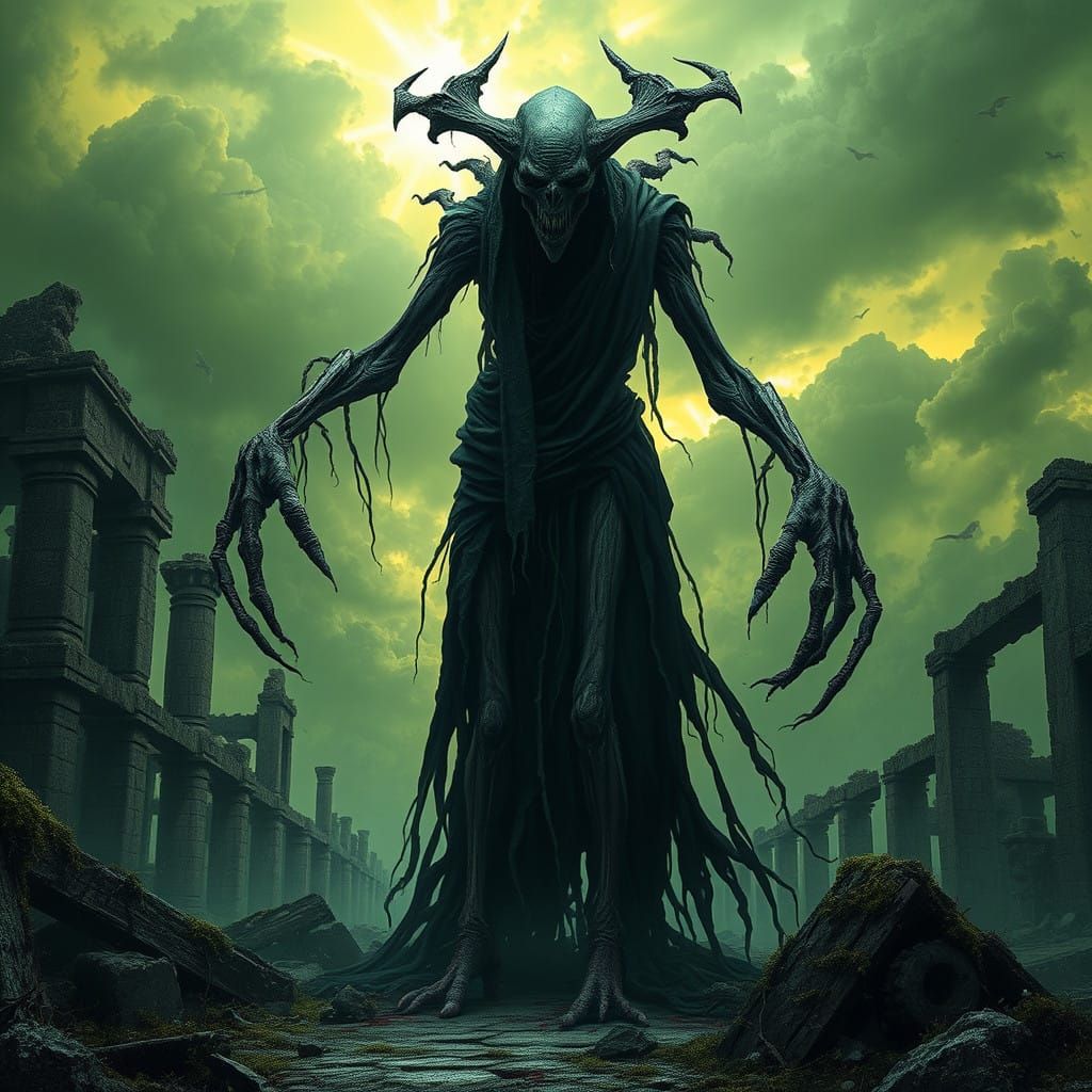 Fully fledged deadite - Ethereal Horror Figure Dominates To...