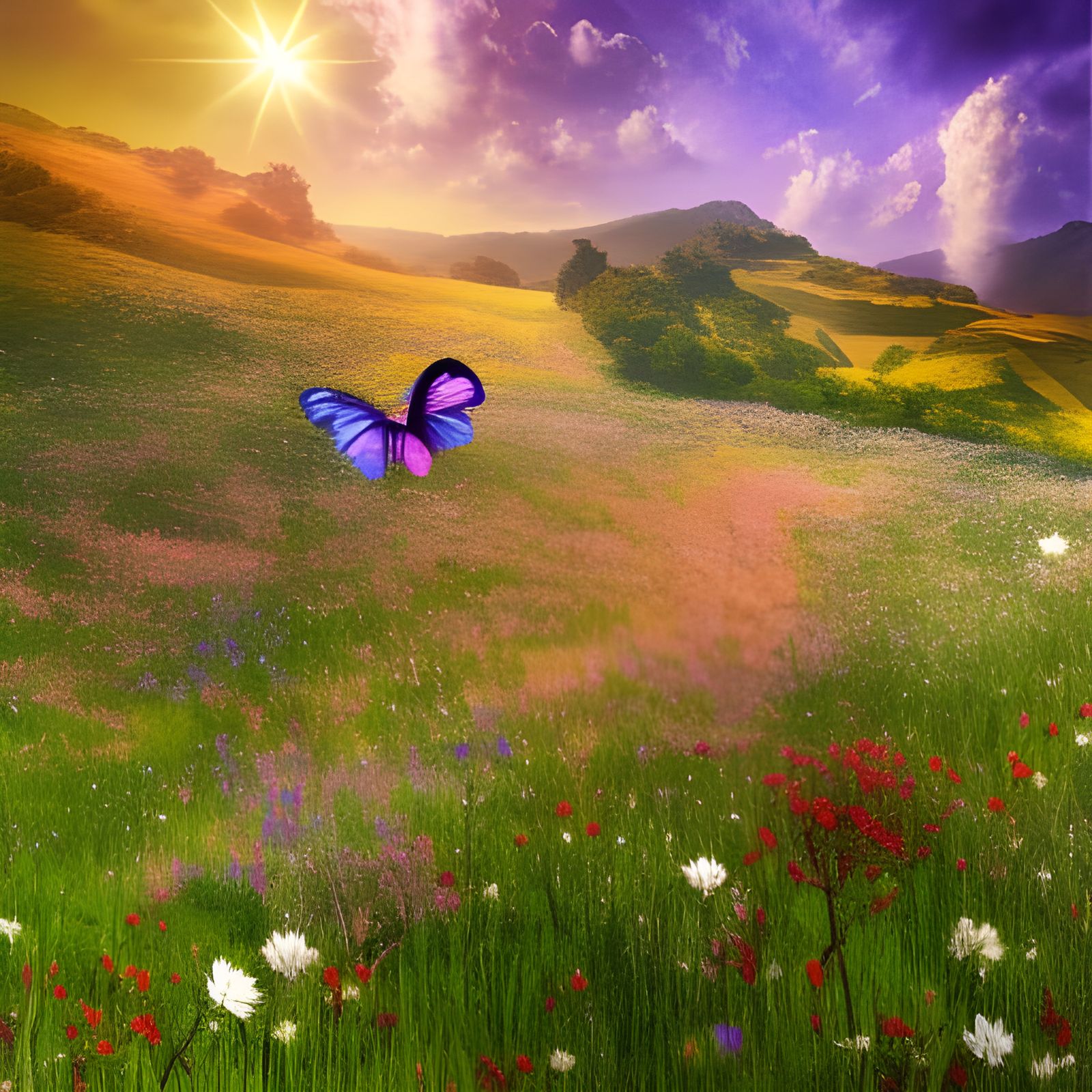 Springtime - AI Generated Artwork - NightCafe Creator