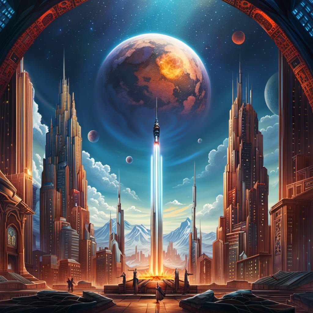 Future World - AI Generated Artwork - NightCafe Creator