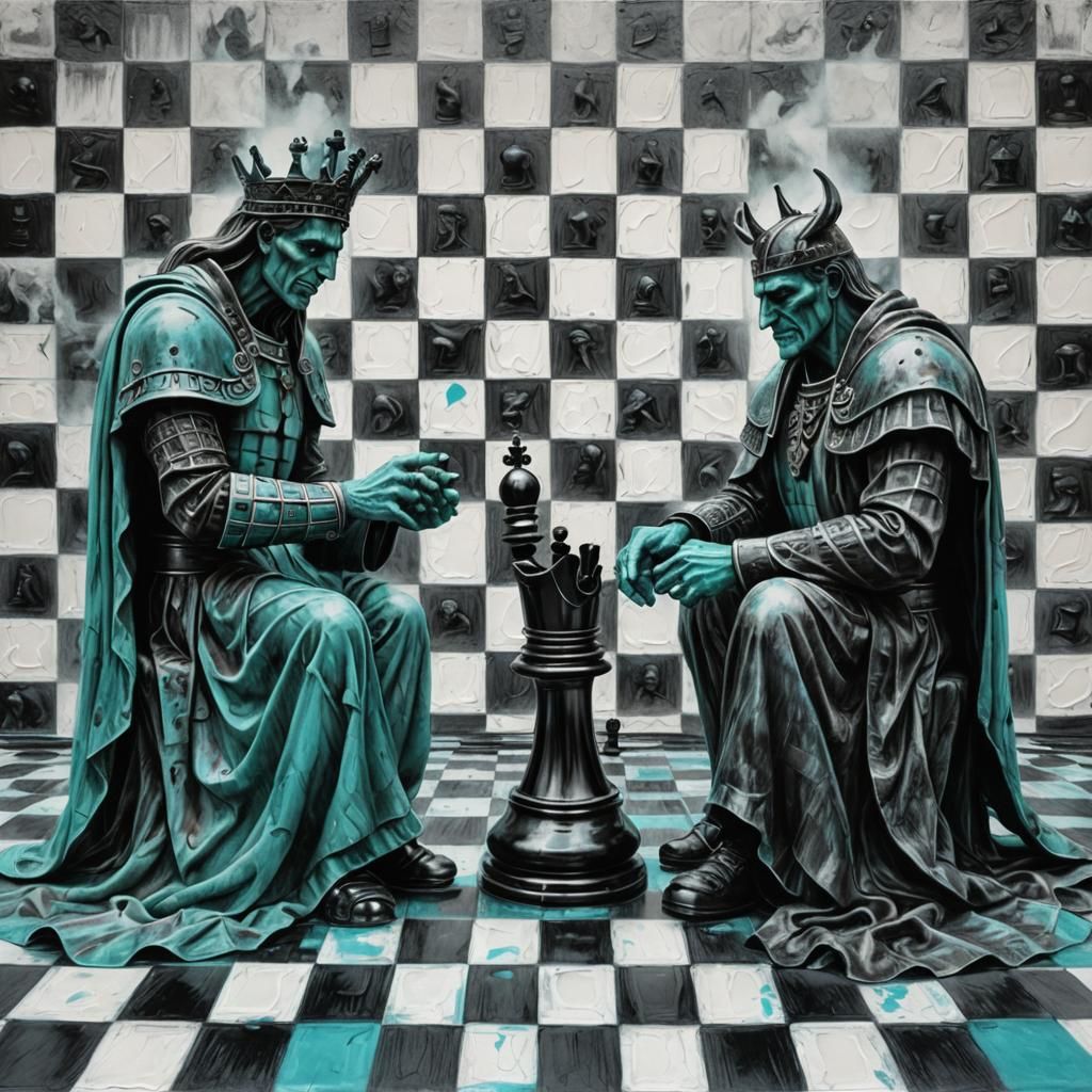 chess players - AI Generated Artwork - NightCafe Creator