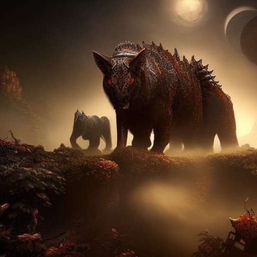 alien creature or cryptid from your nightmare? - AI Generated Artwork ...