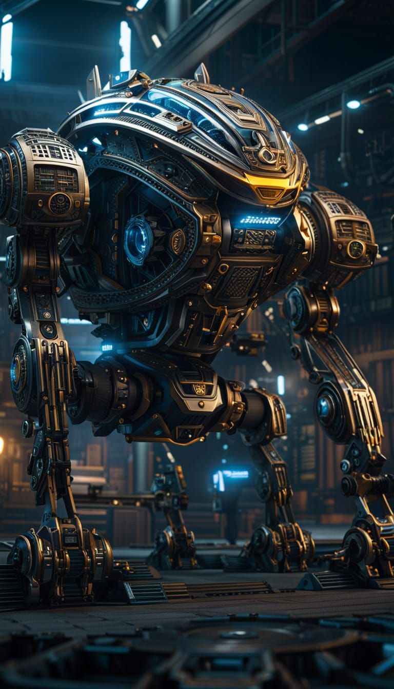 A Mech Rover - AI Generated Artwork - NightCafe Creator