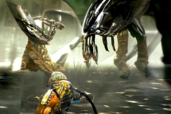 Alien Battle - AI Generated Artwork - NightCafe Creator