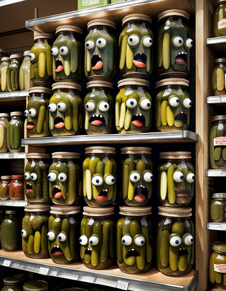 Pickles anyone? - AI Generated Artwork - NightCafe Creator