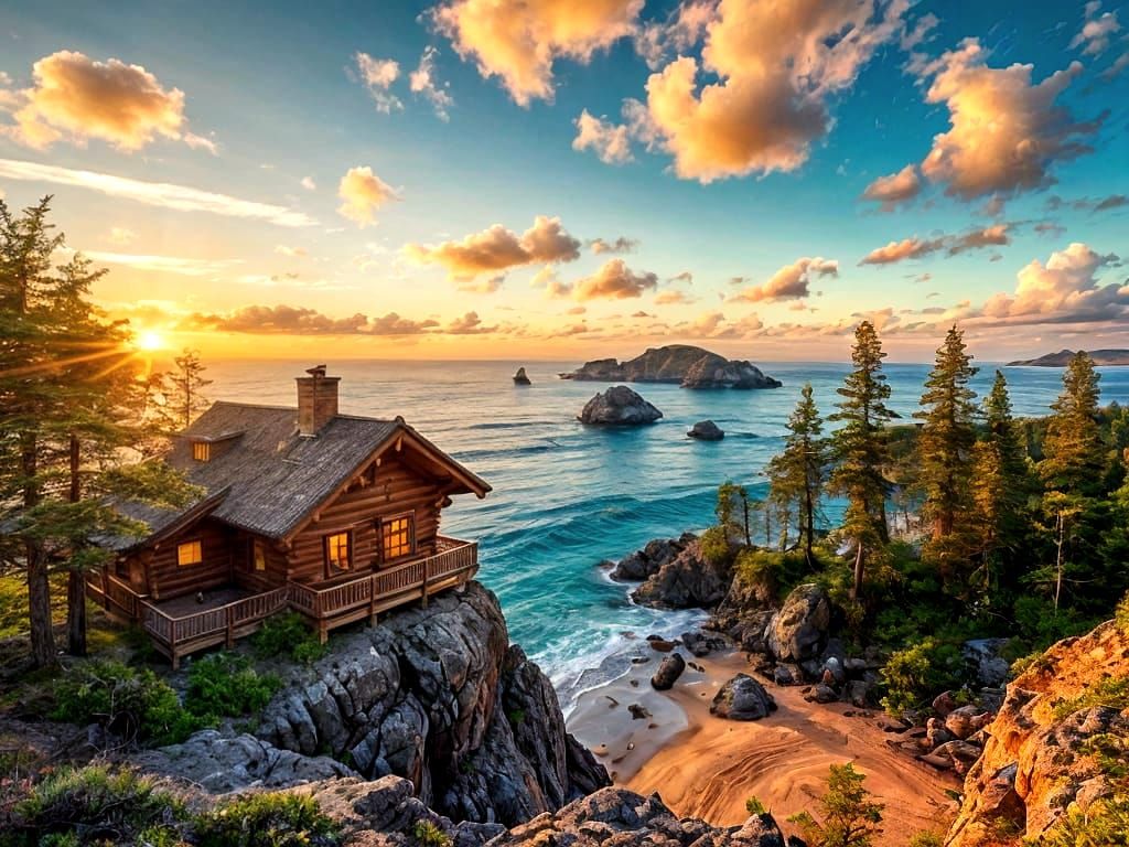 An Idyllic Cabin Site - An Idyllic Cabin Site