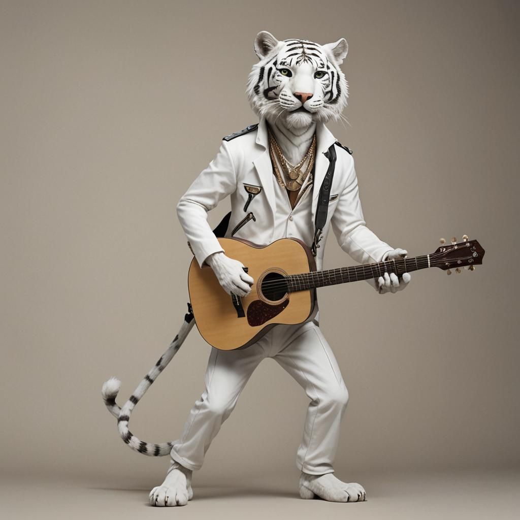 Elvis Tiger 🐯 - AI Generated Artwork - NightCafe Creator