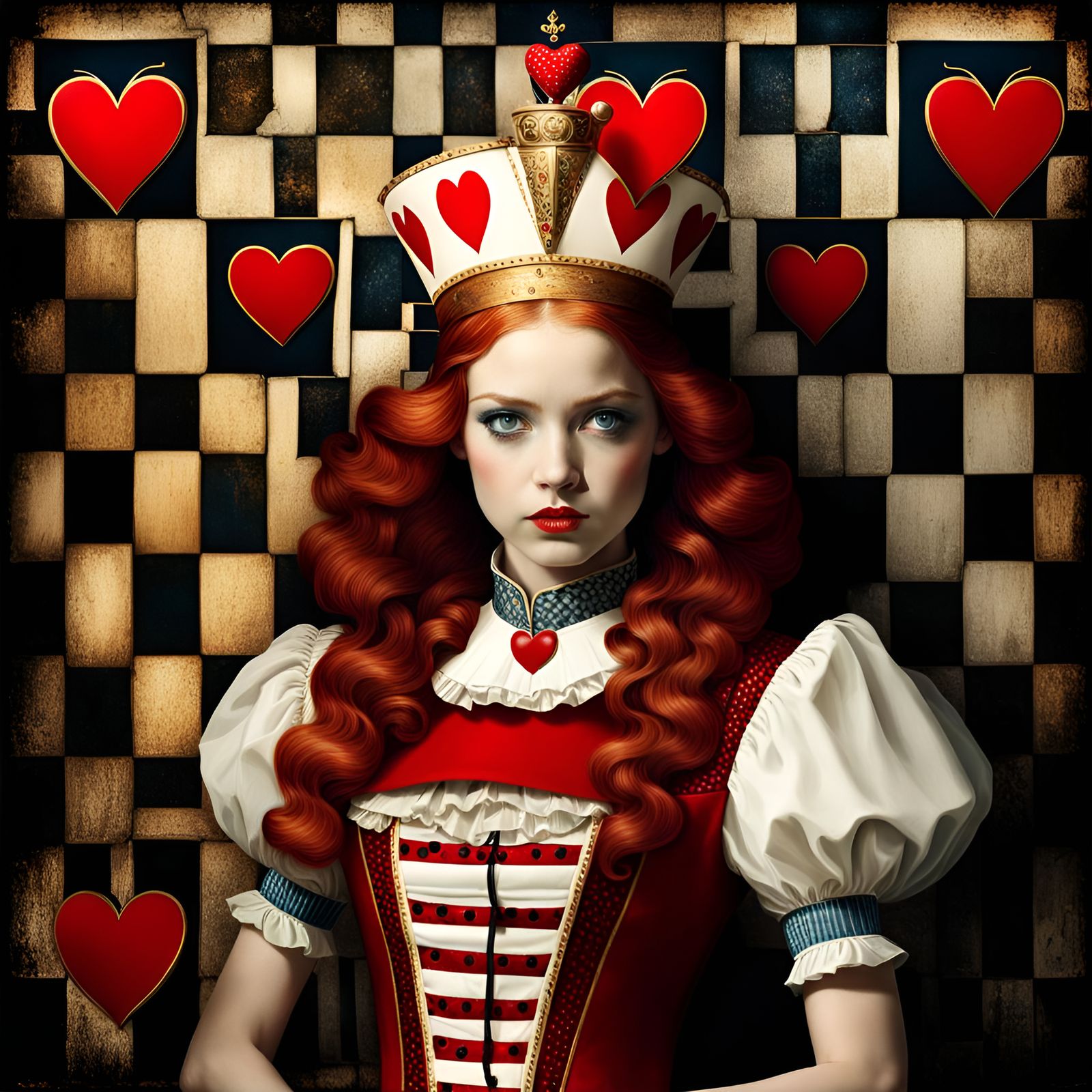 Heart Queen - AI Generated Artwork - NightCafe Creator