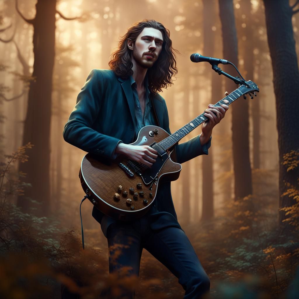 HOZIER, or, Swampy bog man goes singing in the woods - AI Generated ...