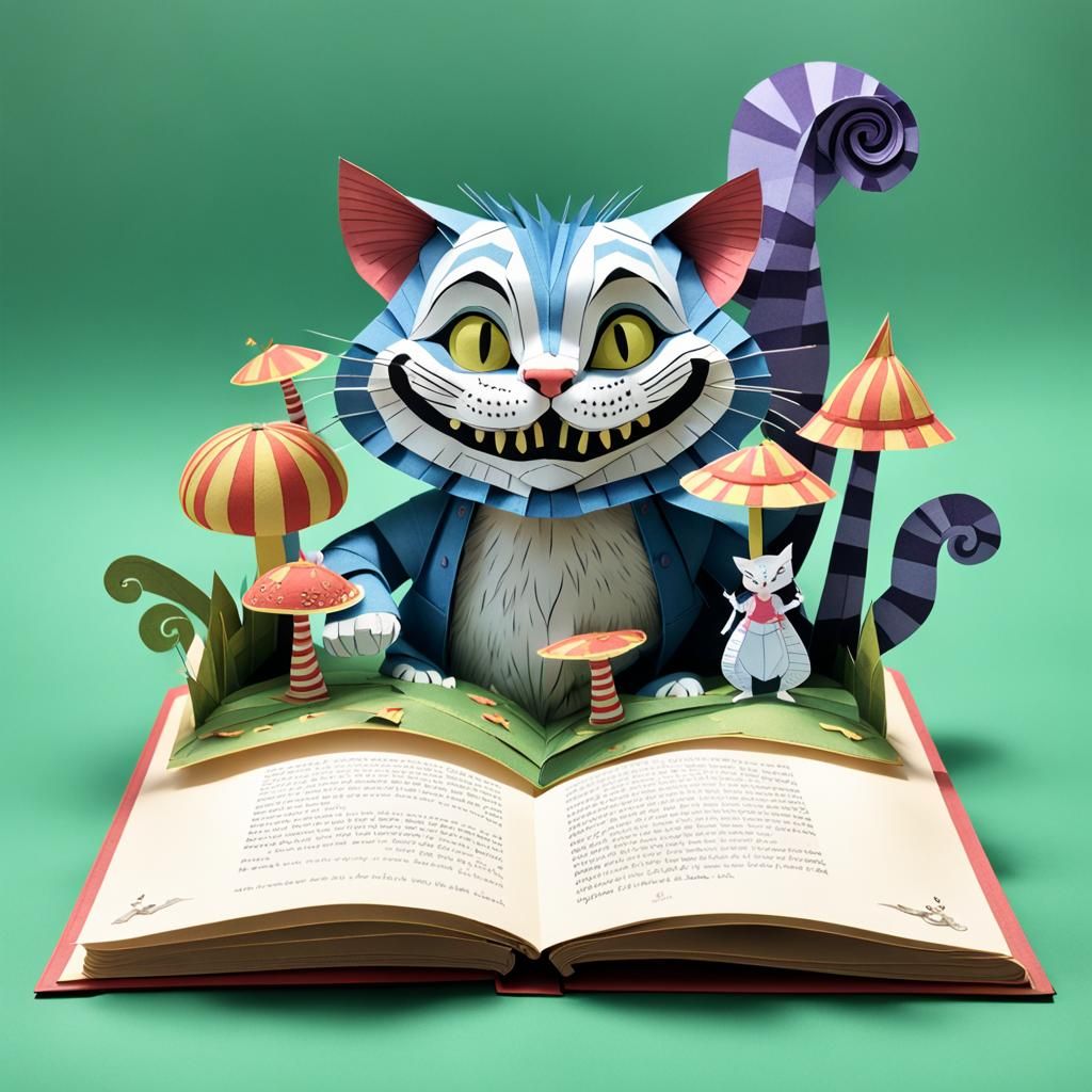 Whimsical Pop-up Storybook - AI Generated Artwork - NightCafe Creator