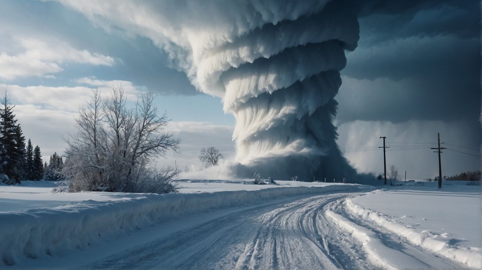 Snownado - AI Generated Artwork - NightCafe Creator