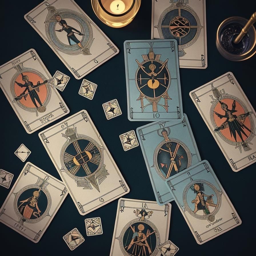 The cards that know all - AI Generated Artwork - NightCafe Creator