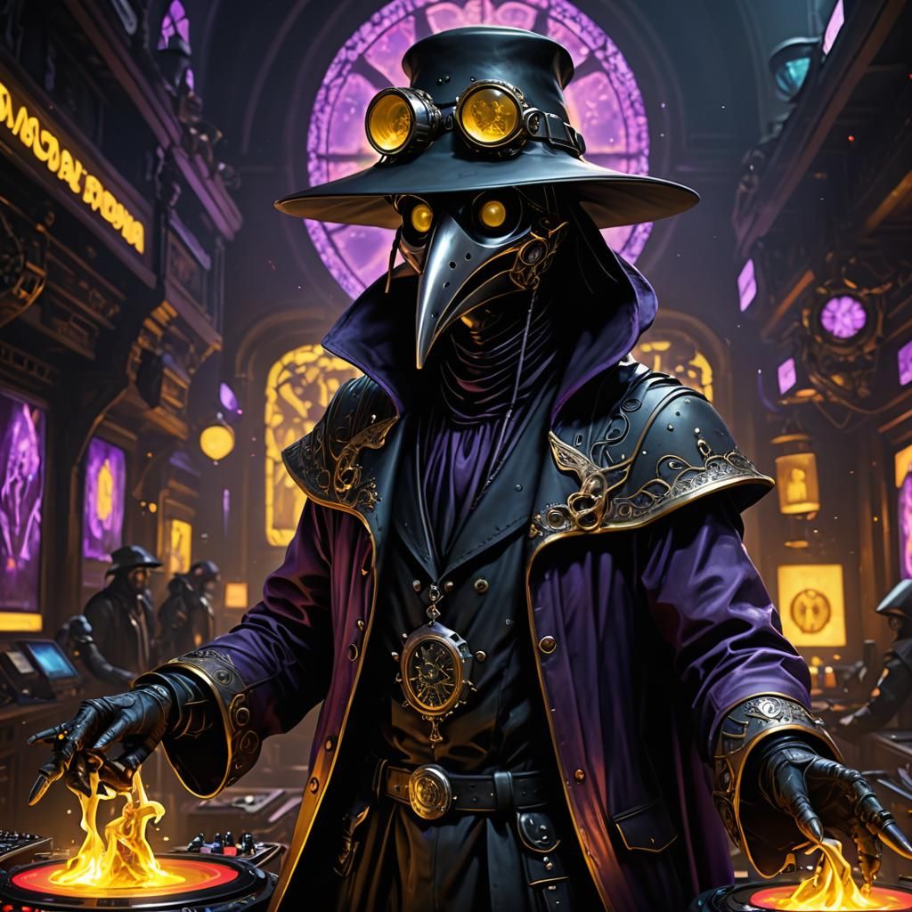 Death Jam DJ - AI Generated Artwork - NightCafe Creator