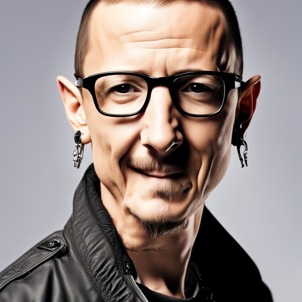 Chester Bennington - AI Generated Artwork - NightCafe Creator