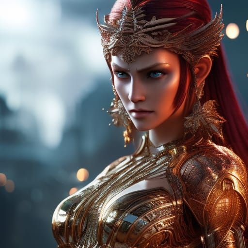 Red Queen - AI Generated Artwork - NightCafe Creator