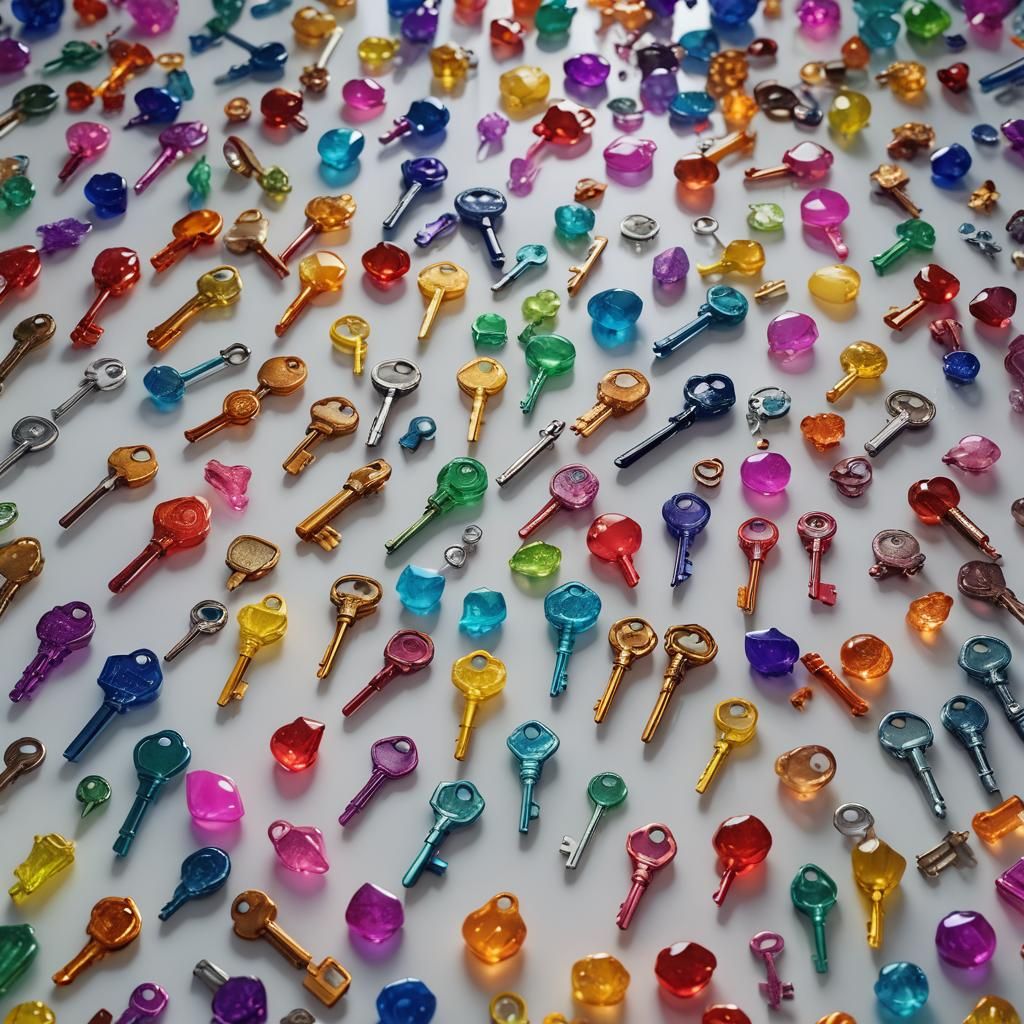 Keys - AI Generated Artwork - NightCafe Creator