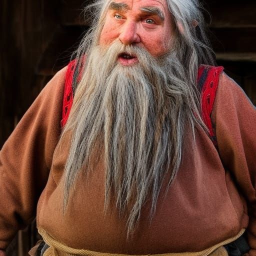 elderly dwarf in a dnd setting who is a grizzled and angsty old tour ...