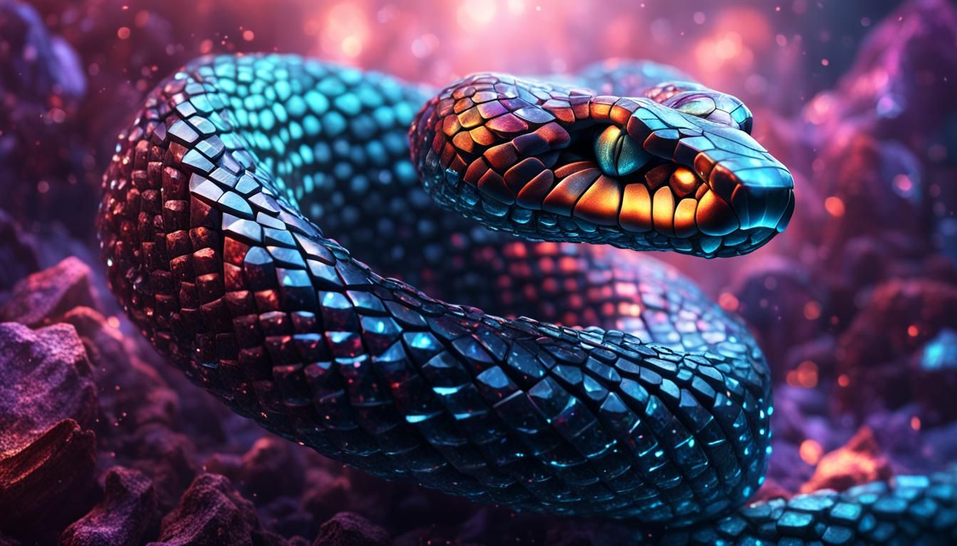 Snake - AI Generated Artwork - NightCafe Creator