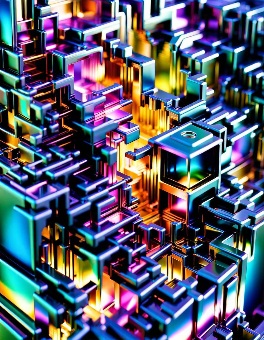 Bismuth vs. control-net - 24jan24 - AI Generated Artwork - NightCafe Creator