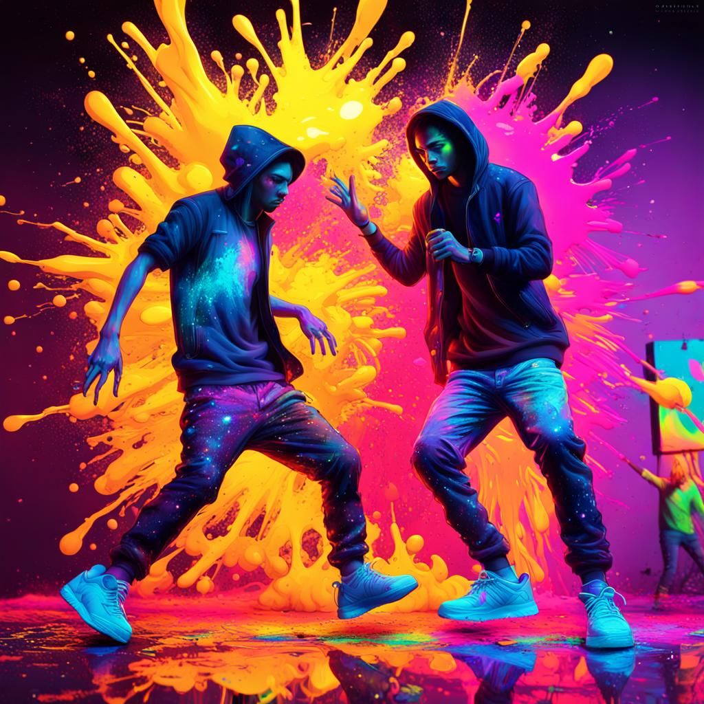 Dancers II - AI Generated Artwork - NightCafe Creator