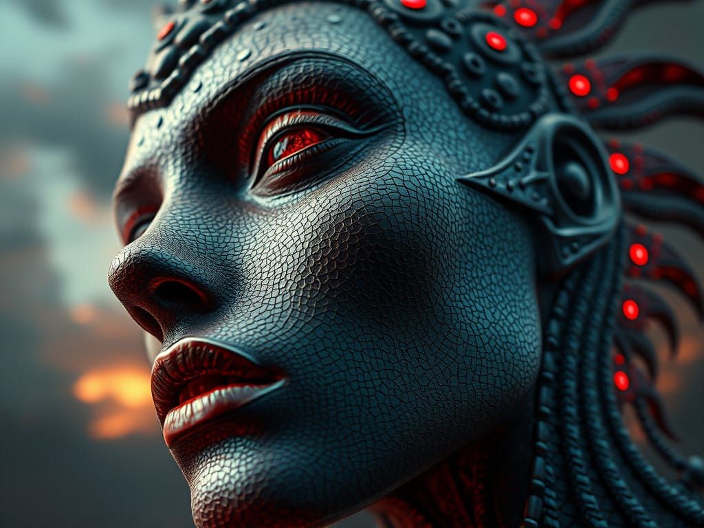 sharp focus dof fantasy intricate oil on canvas ray tracing masterpiece ...