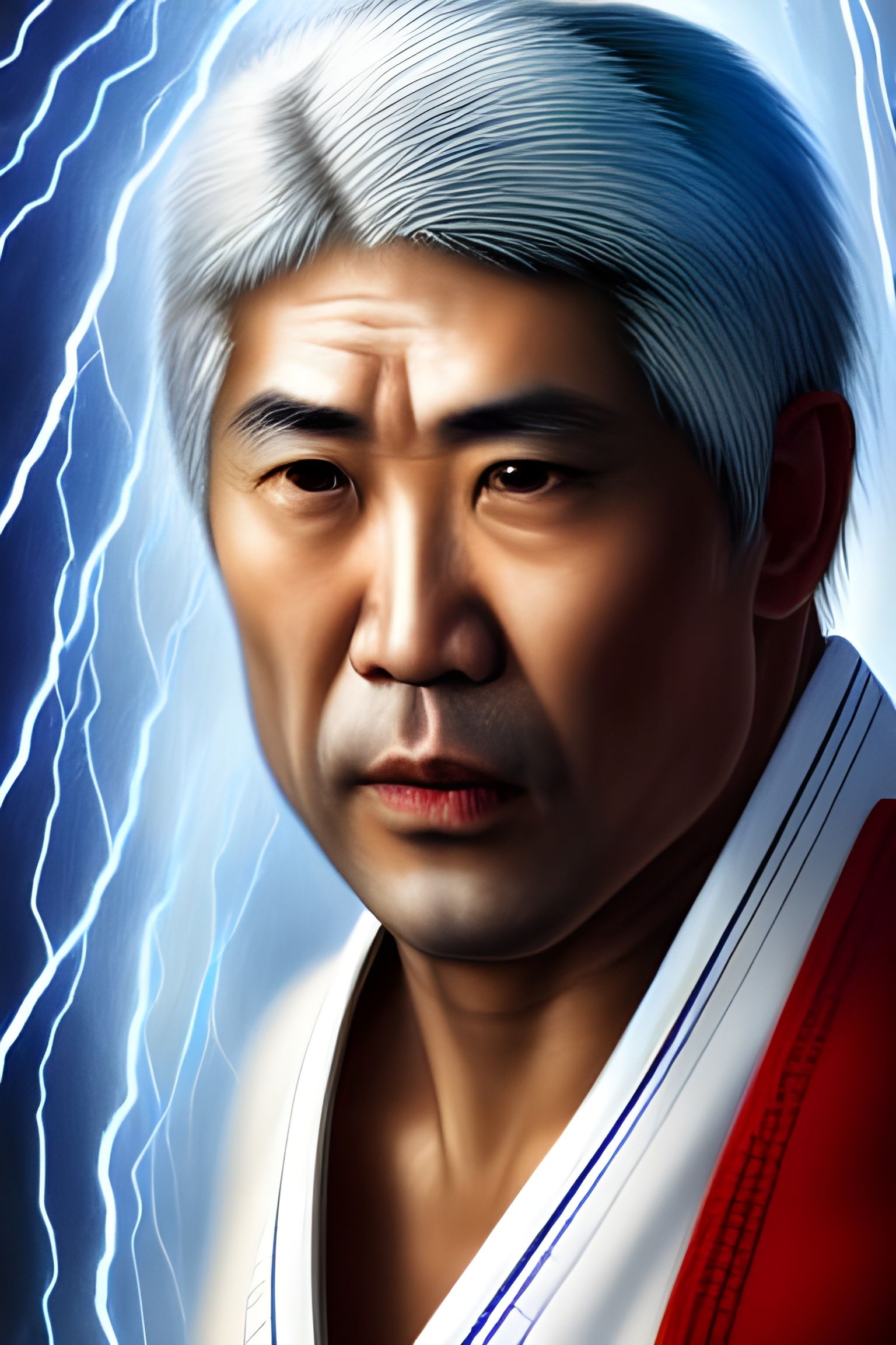 Mortal Kombat, 30th Anniversary Special: Lord Raiden, hatless version ...