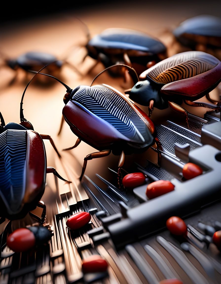 Computer bugs - AI Generated Artwork - NightCafe Creator