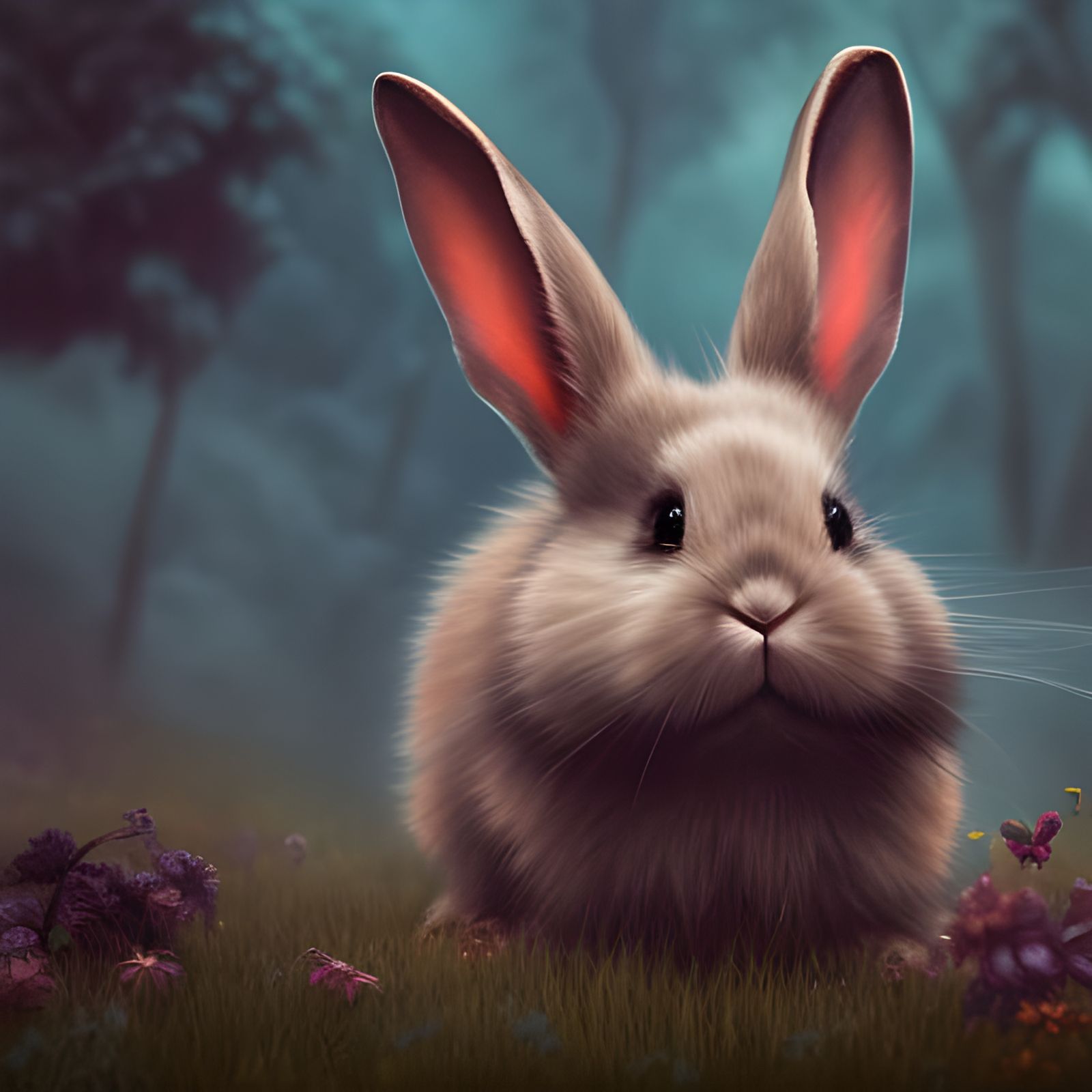 cute bunny - AI Generated Artwork - NightCafe Creator