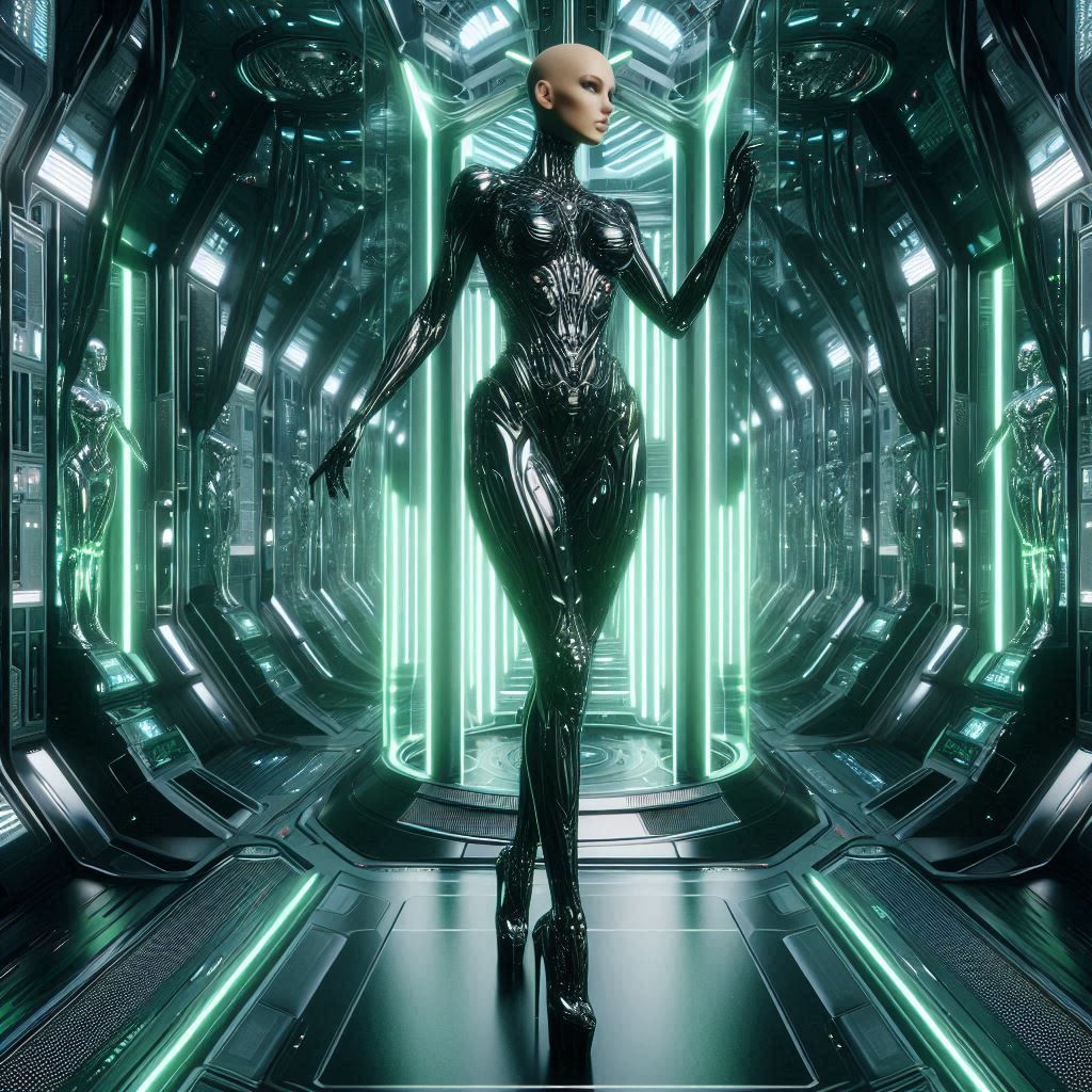 The New Borg Queen 2 - AI Generated Artwork - NightCafe Creator