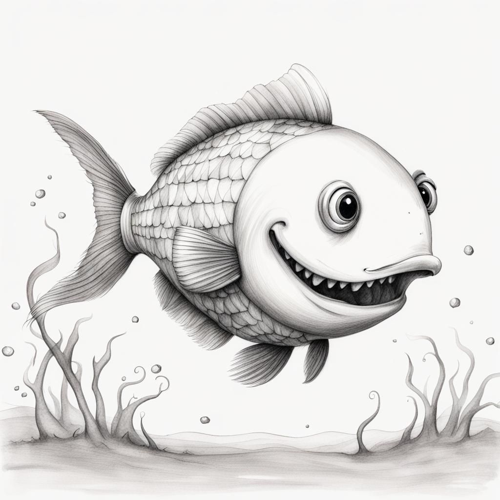 Dopey fish 🐠 - AI Generated Artwork - NightCafe Creator