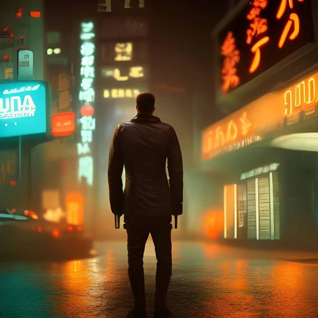 Blade runner - AI Generated Artwork - NightCafe Creator