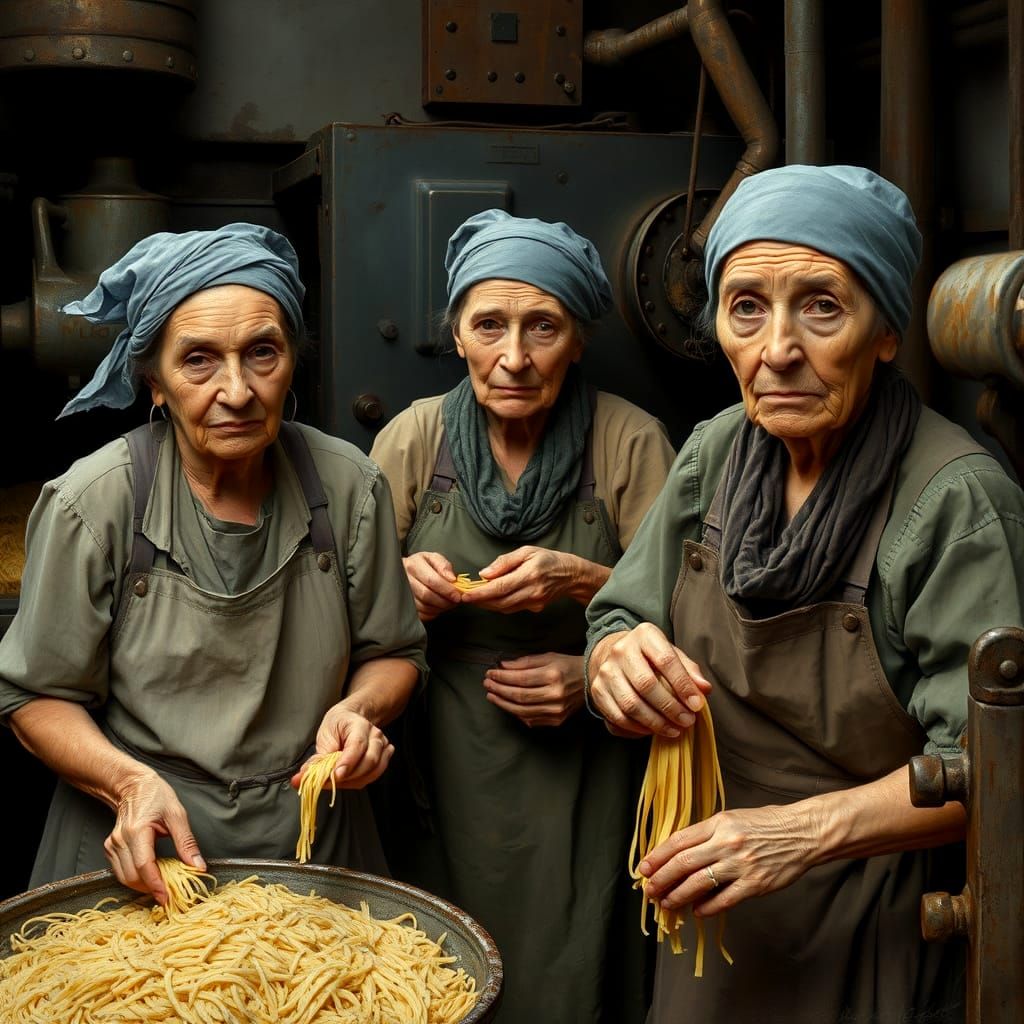 Making Pasta ___ image #5 - Making Pasta ___ image #5