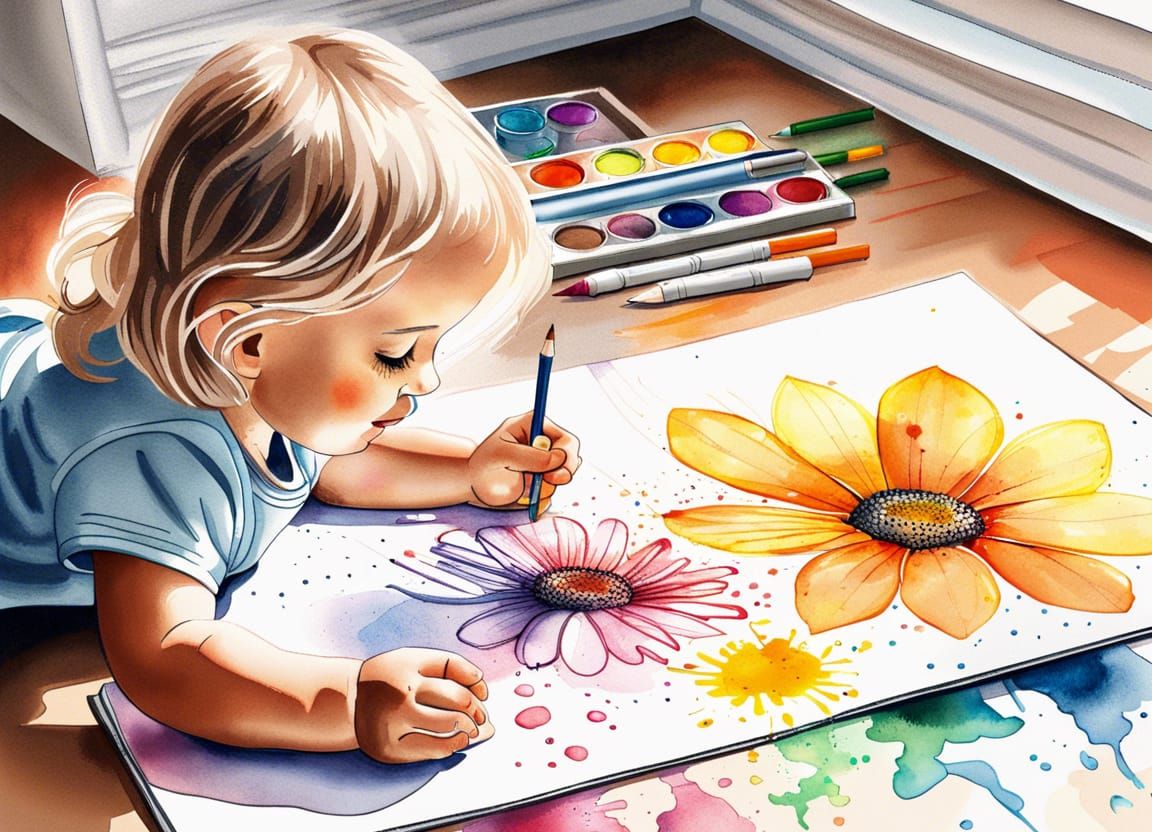 Toddler - AI Generated Artwork - NightCafe Creator