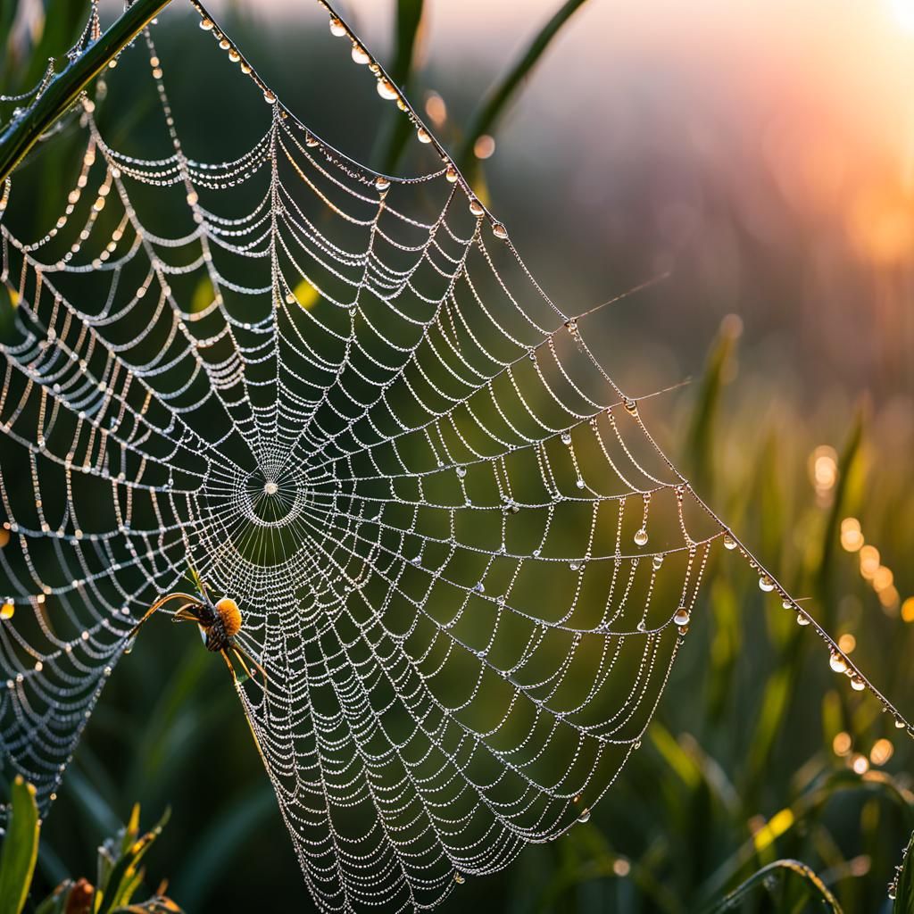 Spiderweb - AI Generated Artwork - NightCafe Creator