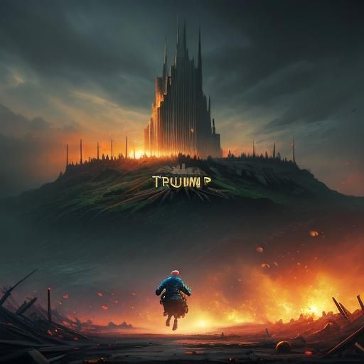 trump the rapture april 8th last day on earth : r/nightcafe